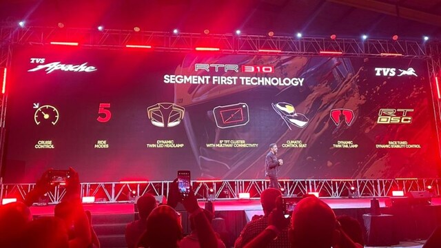 TVS Apache RTR 310: लॉन्च हुई ज्यादा पावर नए फीचर्स के साथ, फटाफट जानिए ...