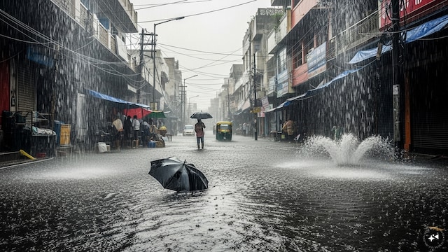 Very Heavy Rainfall Alert: 11 साइक्लोनिक सर्कुलेशन से पूरे 7 दिनों तक ...