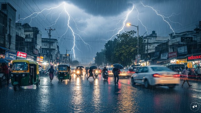 Heavy Rain Alert: सावधान! कुछ घंटों में फिर बदलेगा मौसम, कहीं आंधी के ...