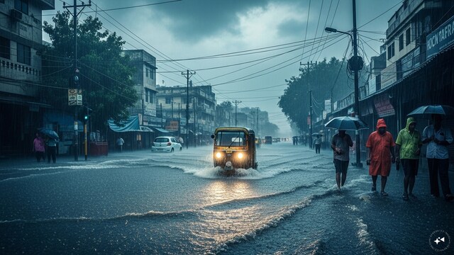 Very Heavy Rainfall Alert: 11 साइक्लोनिक सर्कुलेशन से पूरे 7 दिनों तक ...