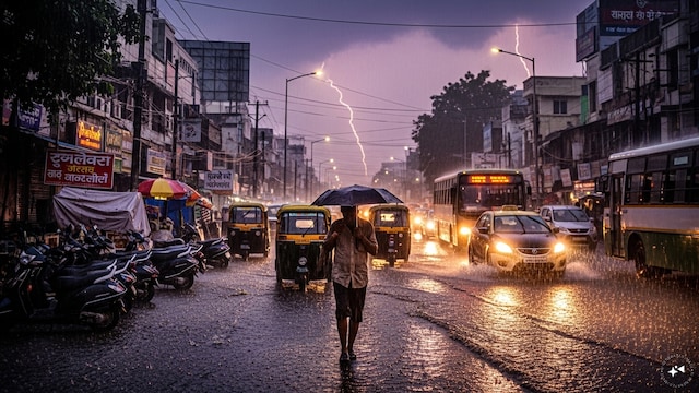 Very Heavy Rain Alert: पूरे 7 दिनों तक मूसलाधार बारिश की चेतावनी, आंधी ...