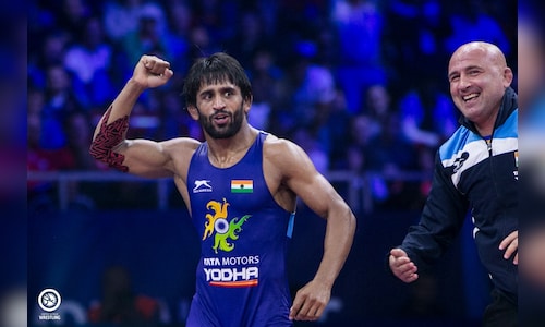 NADA suspends wrestler Bajrang Punia for not giving dope sample - CNBC TV18
