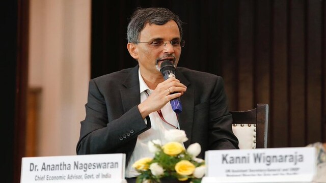 CEA Dr V Anantha Nageswaran expects rupee depreciation to slow down ...