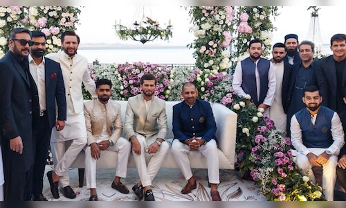 Shaheen Afridi and Shahid Afridi's daughter exchange vows in dreamy ...