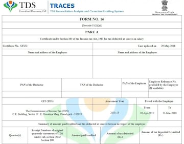 Filing of Income Tax Return — how to read your Form-16 - CNBC TV18