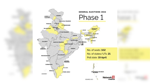 Lok Sabha elections 2024 phase 1: 1,625 candidates to battle it out 102 ...