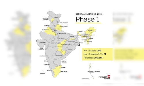 First phase of voting for Lok Sabha elections begins tomorrow, 1,625 ...