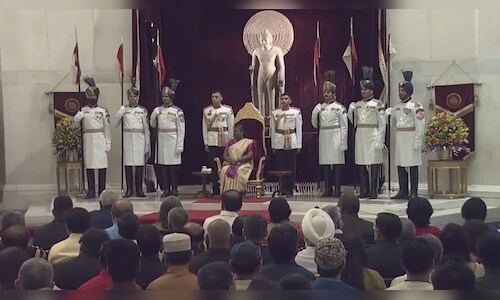 Venkaiah Naidu, Mithun Chakraborty, Usha Uthup, Ram Naik conferred with ...