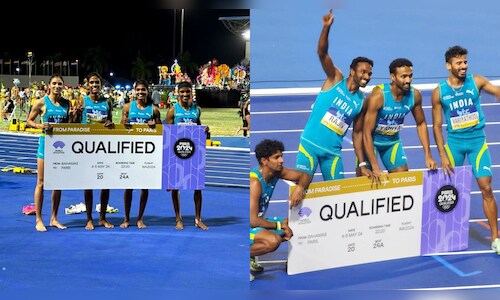 Indian women's and men's 4x400m relay teams qualify for Paris Olympics ...