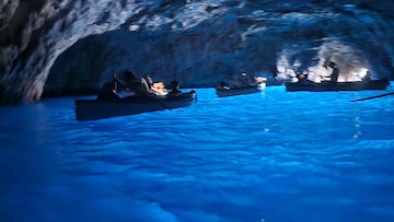 The scenic Blue Grotto is a must visit on Italy's enchanting island of ...