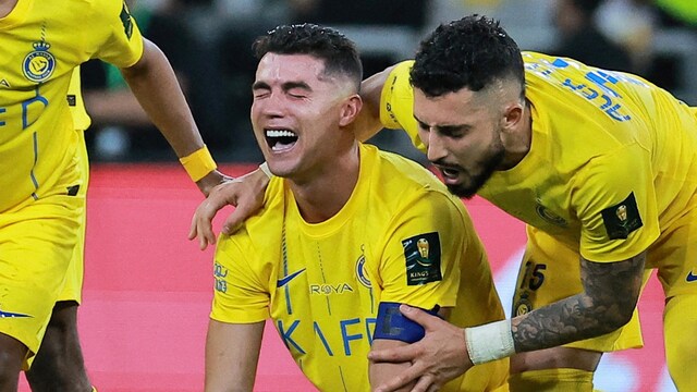 Watch Cristiano Ronaldo In Tears After His Al Nassr Lose Saudi Kings