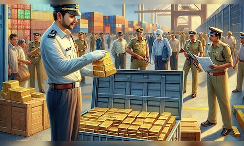 33 kg gold worth over ₹19 crore seized from two African women at Mumbai ...