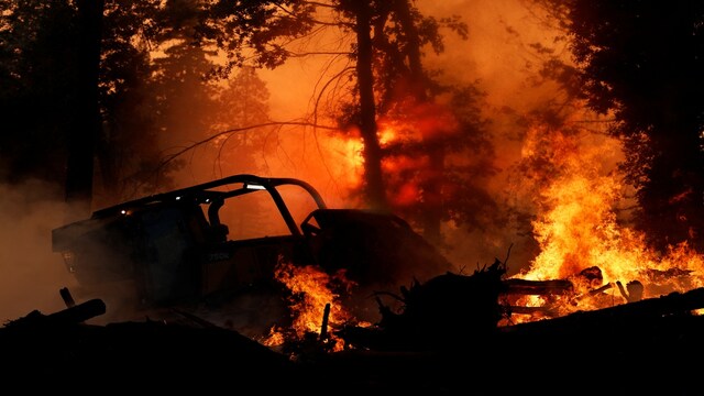 Park Fire becomes California's sixth largest wildfire destroying over ...