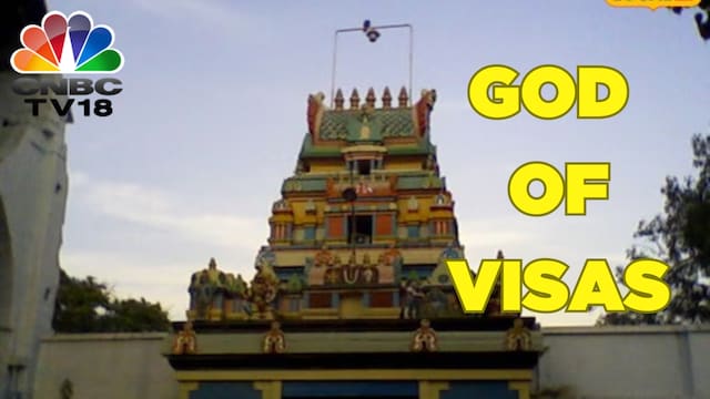 There's a 'God of visas' in Usha Chilukuri Vance's ancestral village ...