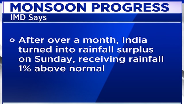 Monsoon update: IMD maintains above-normal rainfall forecast for July - CNBC TV18