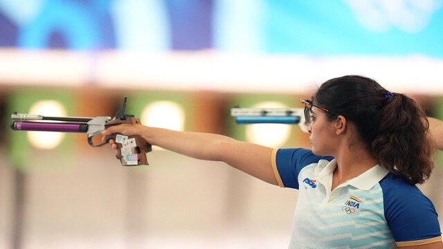 Shooter Manu Bhaker wins bronze medal; India's first in women's 10 ...
