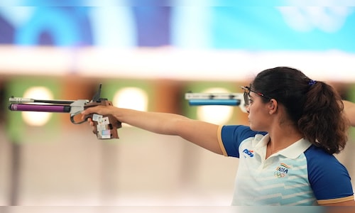 Shooter Manu Bhaker wins bronze medal; India's first in women's 10 ...