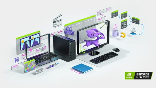 NVIDIA launches GeForce RTX 40 Series Studio PCs for India's content ...