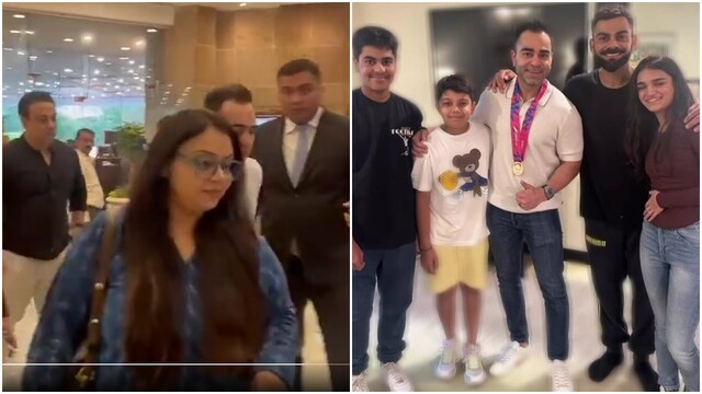 Watch: Virat Kohli's family joins victory celebrations in Delhi as Team India returns after T20 ...