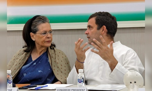 Rahul Gandhi shares adorable photo of Sonia Gandhi with pet dog Noorie ...