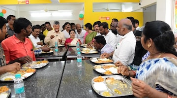 Meals for ₹5: 100 Anna Canteens reopened in Andhra Pradesh by CM Chandrababu Naidu - CNBC TV18