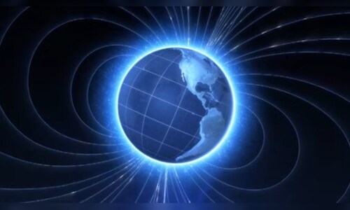 Earth has an electric field that helps particles escape gravity, find ...