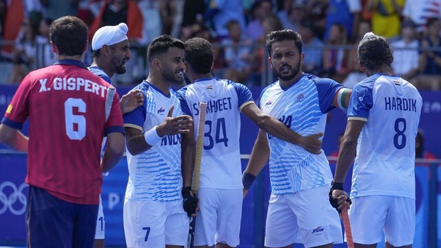 In Pics | India beat Spain in men's hockey to clinch bronze medal at ...
