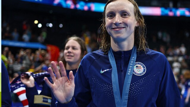 With 14 medals, Katie Ledecky becomes most successful female Olympic ...