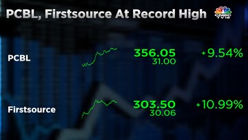 PCBL, Firstsource shares gain another 10% each, extend gains post ...