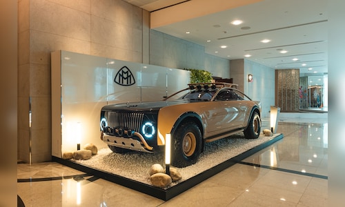 Mercedes-Benz unveils Project Maybach concept car at NMACC Mumbai with ...