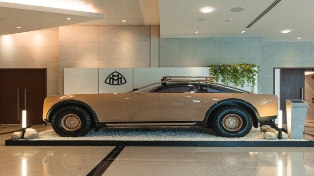 Mercedes-Benz unveils Project Maybach concept car at NMACC Mumbai with ...
