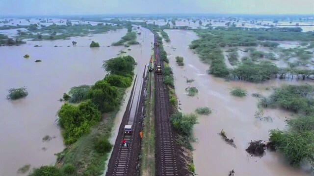 Rajasthan floods: Trio drown in Luni river, house collapse claims two ...