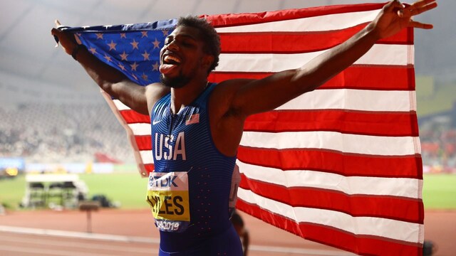 Noah Lyles wins gold medal in men's 100m at Paris Olympics — Here are ...