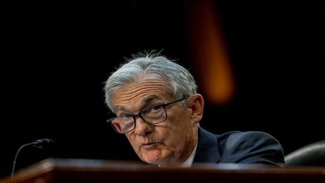US Federal Reserve leaves its key rate unchanged but sees two cuts this ...