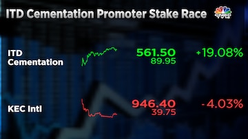 Explained — The 20% upper circuit in shares of ITD Cementation - CNBC TV18