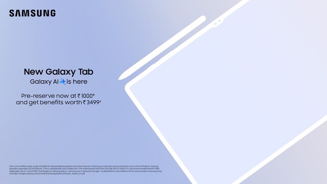 Samsung opens pre-booking for Galaxy Tab S10 series - CNBC TV18