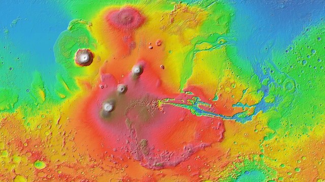 As enormous plume of magma rises beneath Mars' tallest volcano, will ...