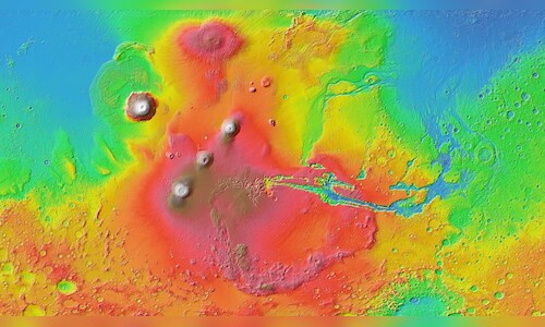 As enormous plume of magma rises beneath Mars' tallest volcano, will ...
