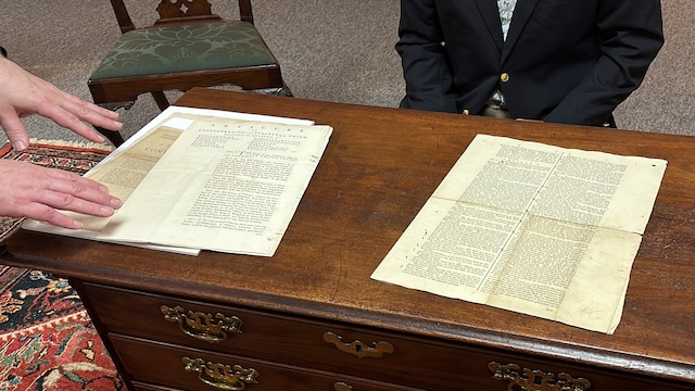 237-year-old US Constitution copy with George Washington letter up for ...