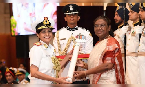 Vice Admiral Arti Sarin becomes the first woman officer to head Armed ...
