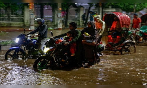 Bangladesh floods kill five, leave thousands stranded - CNBC TV18