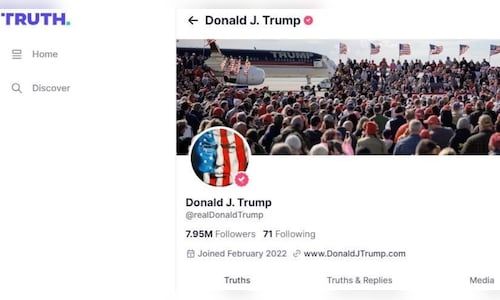 Donald Trump's Truth Social surpasses Elon Musk's X in valuation, as ...