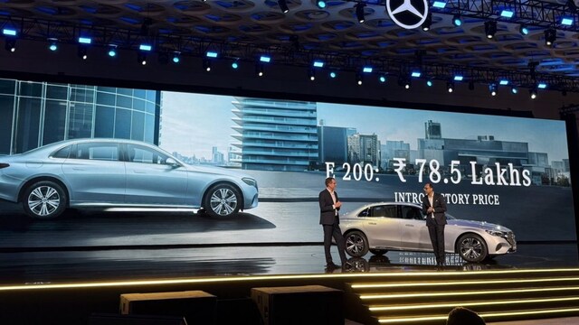Mercedes-Benz launches 6th-gen E-Class LWB in India, starting at ₹78.5 ...