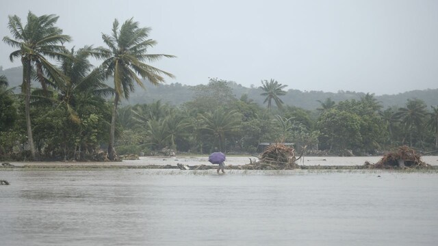 Tropical storm Trami triggers floods and landslides in Northeastern ...