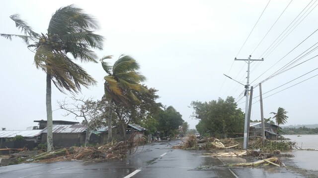 Tropical storm Trami triggers floods and landslides in Northeastern ...