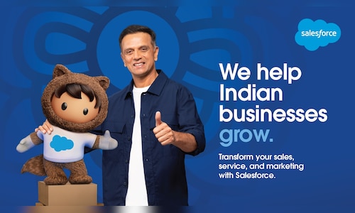 Rahul Dravid Signs For Salesforces First Indian Ad Campaign Cnbc Tv18