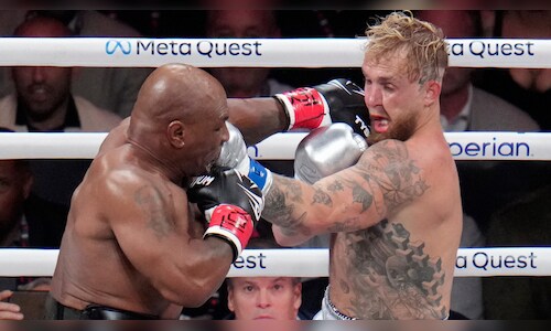 Mike Tyson vs Jake Paul: YouTuber-turned-boxer beats 'the Baddest Man ...