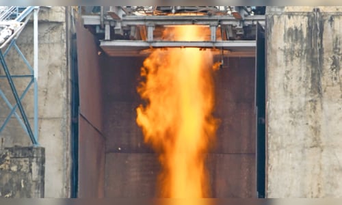 ISRO successfully conducts sea-level hot test of CE20 cryogenic engine ...