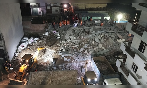 Delhi: Two people die in Burari building collapse, rescue operation ...