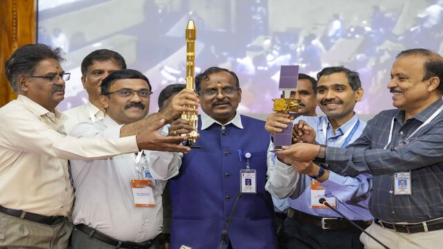 IN PICS | ISRO celebrates 100th mission from Sriharikota with a ...